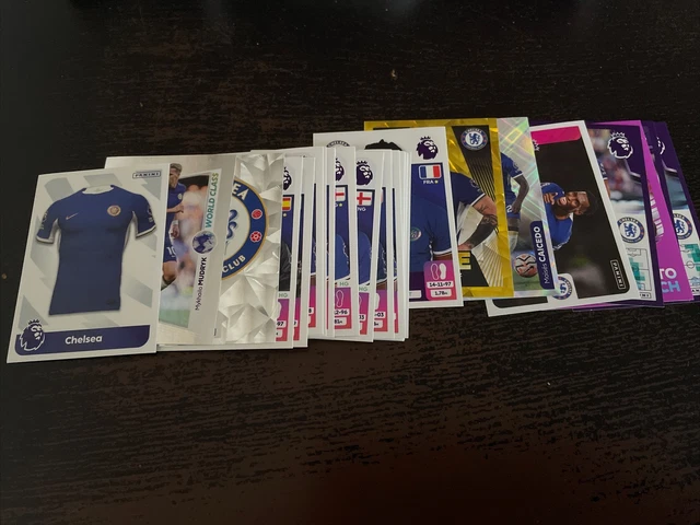 PANINI PREMIER LEAGUE 2024: Full Set of 31 Chelsea Stickers £5.99 ...