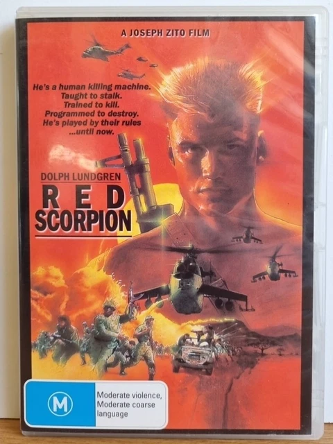 RED SCORPION (DVD, 1988) VGC ACTION - DOLPH LUNDGREN Region 4 PAL $2.00 ...