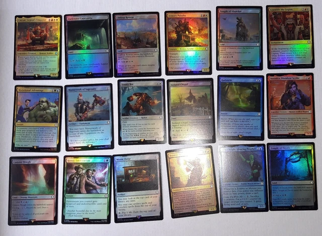 MAGIC FALLOUT LOTTO 70 Carte Rara Foil New Mint Hancok Pipboy Lot Mtg ...