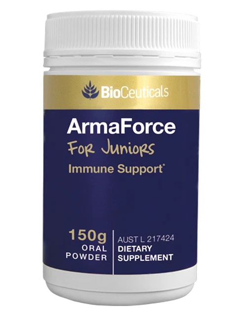 BIOCEUTICALS ARMAFORCE JUNIORS 150g Immune Booster Support Cold Flu ...