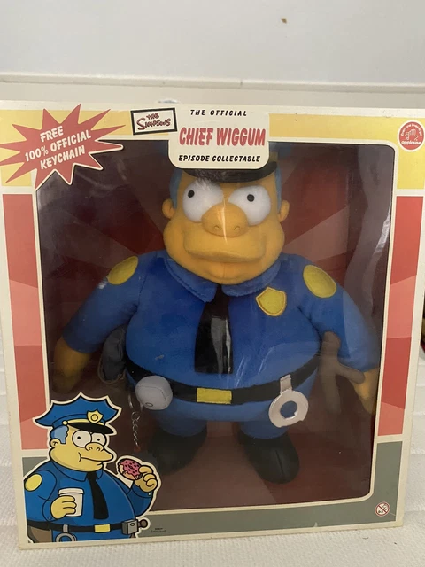 THE SIMPSONS CHIEF Wiggum Episode Collectible Plush *Rare 2003 £27.00 ...