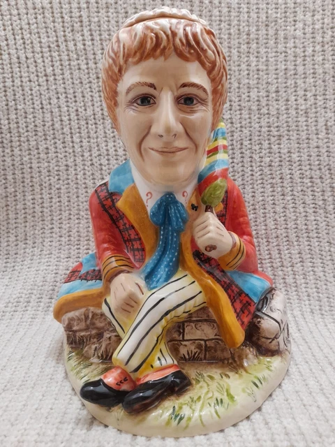 DR. WHO TOBY Jug- The Doctor #6 Colin Baker, c.1985, Ltd Ed. of 750, 10 ...