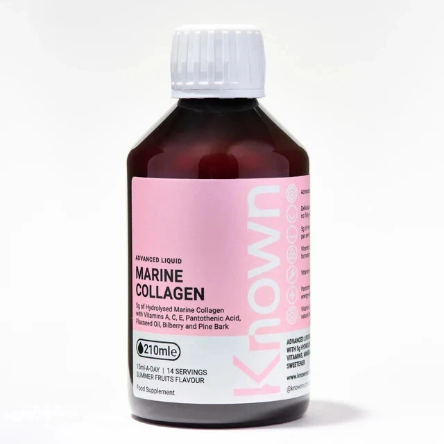 KNOWN/ MARINE COLLAGEN Liquid Advanced 210ml £13.50 - PicClick UK
