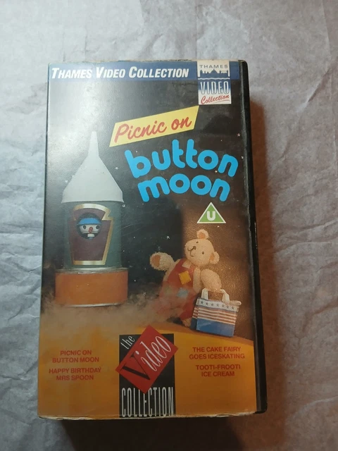 BUTTON MOON VHS - Picnic On Button Moon Thames Video Collection Very ...