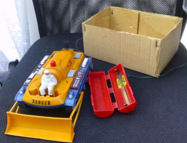 GERRY ANDERSONS 1967 Project Sword Battery Operated Moon Ranger Bull ...