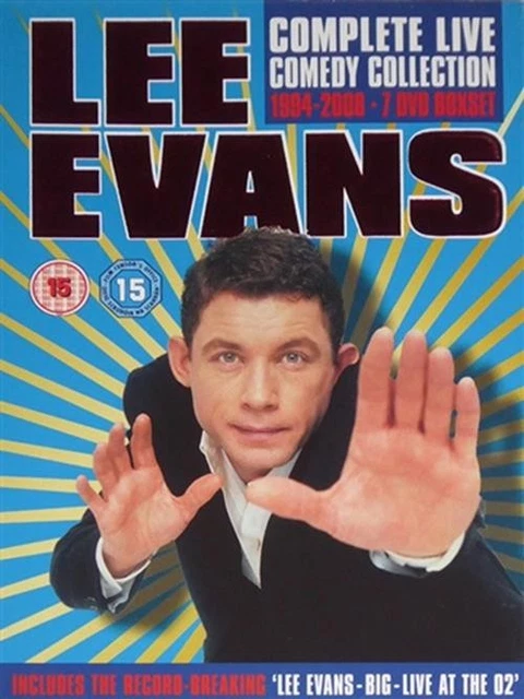 LEE EVANS 1994-2008 DVD Boxset 7 Disc Box Set £74.99 - PicClick UK