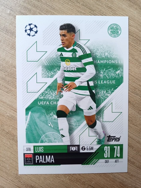 CARTA LUIS PALMA Match Attax 2024/2025 378 Celtic EUR 1,18 - PicClick IT