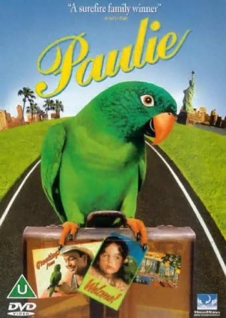 PAULIE THE PARROT DVD Gena Rowlands Film Movie Brand New Sealed UK ...