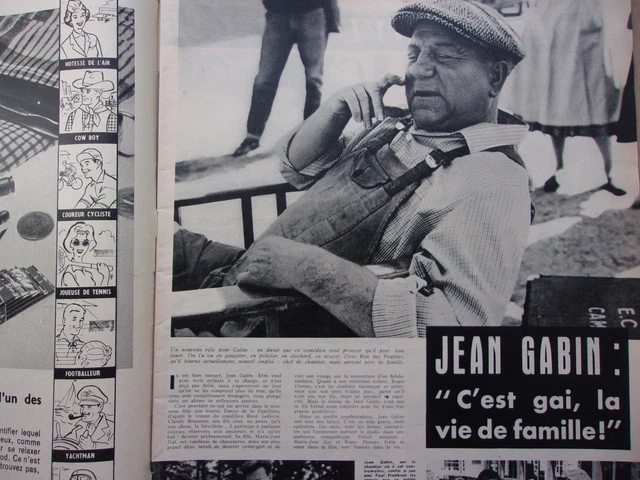 CINÉMONDE N°1297 DE 1959: Brigitte Bardot-Pascale Petit-Jean Gabin ...