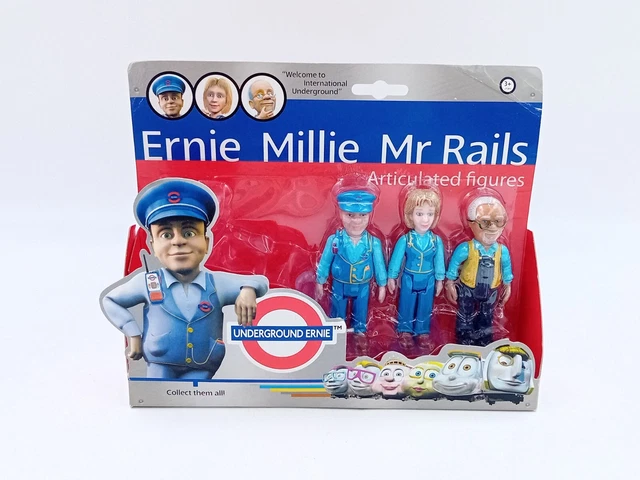 UNDERGROUND ERNIE MILLIE Mr Rails Character Articulated Figures 10 cm ...
