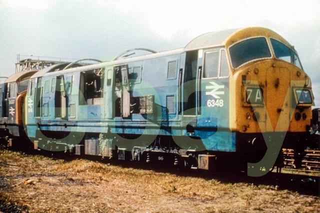 UK DIESEL TRAIN Railway Photograph Of Class 22 D6348. Rm22-19 £1.70 ...