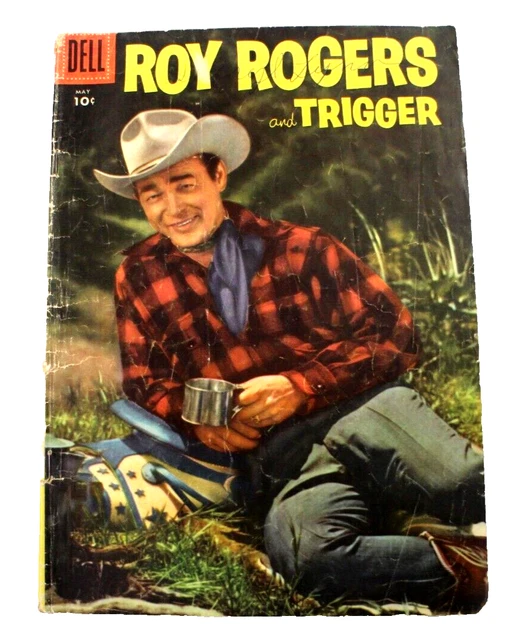 ROY ROGERS AND Trigger May 1956 Dell Comics £6.30 - PicClick UK