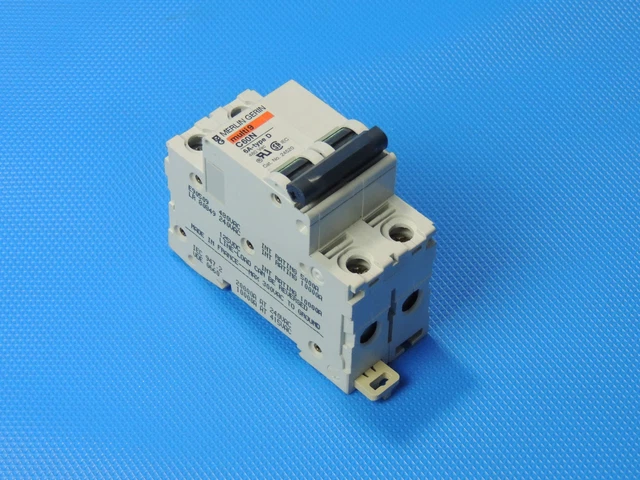 FUSIBILE AUTOMATICO MERLIN Gerin multi 9 C60N 6A type D 24520 incl. fattura EUR 13,44 - PicClick IT