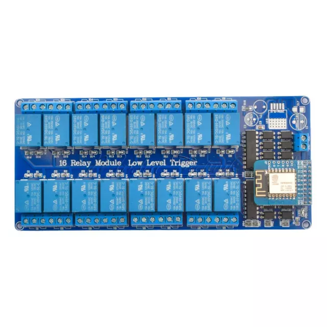 DC5V/12V 16 CHANNEL Relay ESP8266 Wifi Relay Module Development Board EUR 26,17 - PicClick DE
