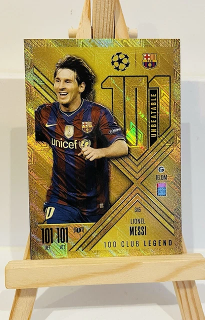 MATCH ATTAX EXTRA 2024/25 Messi 100 Club Unbeatable 101 #345 £0.99 - PicClick UK