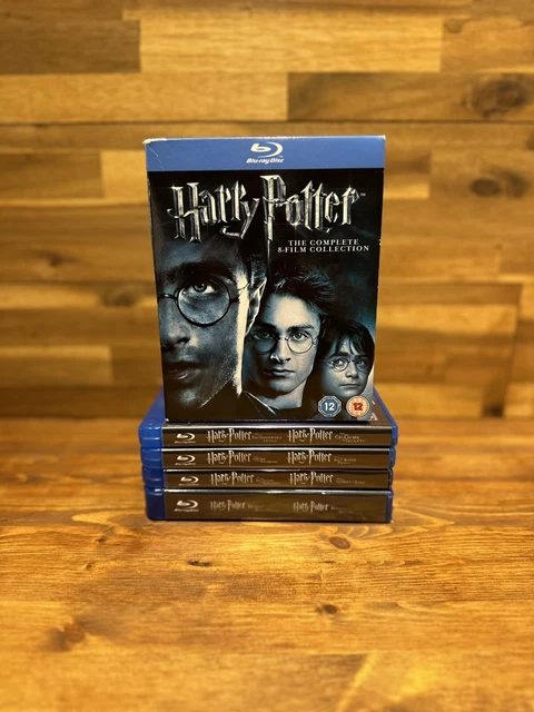 HARRY POTTER THE Complete 8-Film Collection Blu-ray Boxset Used Free UK P&P £9.95 - PicClick UK