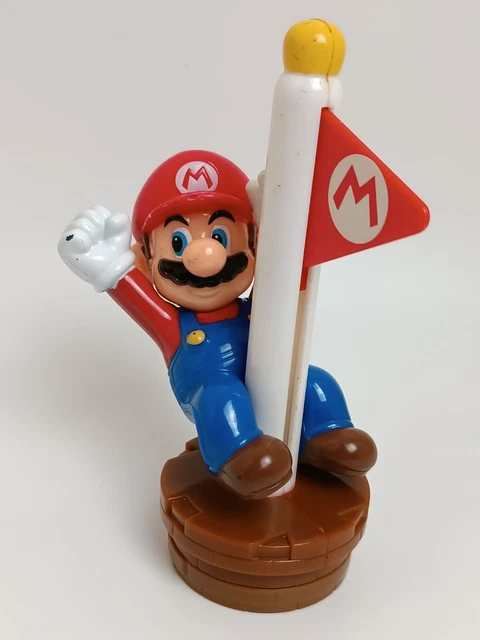 FIGURINE NINTENDO MARIO Flag Super Mario Bros.Mcdonald's 2014 £5.15 ...
