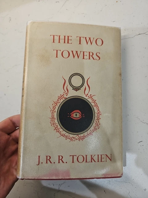 THE TWO TOWERS. J.R.R.Tolkien. 1956. 1st Edition. Hobbit. Dust Jacket £ ...