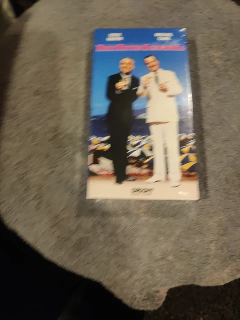 DIRTY ROTTEN SCOUNDRELS Steve Martin Michael Caine VHS Classic Vintage ...