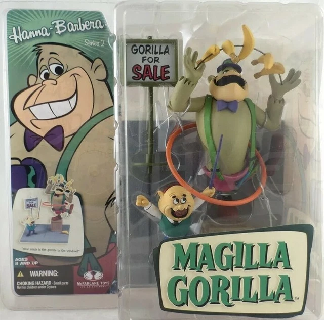 MAGILLA GORILLA & Mr. Peebles Hanna Barbera cartoon figures McFarlane ...
