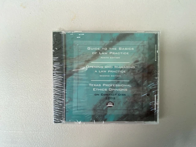 GUIDE TO THE Basics of Law Practice 9th Ed. Texas 2002 Book on CD RARE £20.68 - PicClick UK