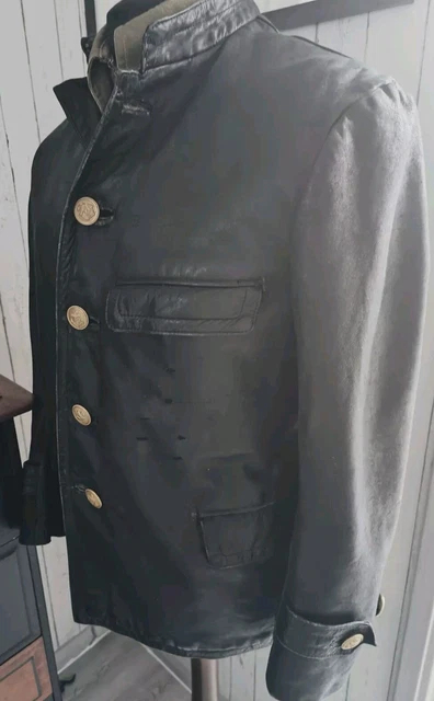 ORIGINAL WW2 KRIEGSMARINE U Boat Engineers Leather Jacket £425.00 ...