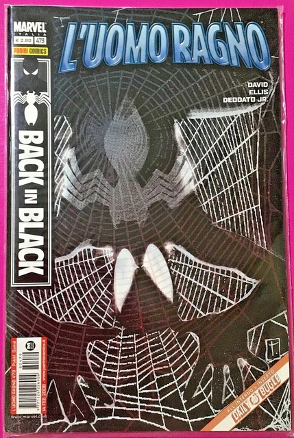 FUMETTO MARVEL, L’UOMO Ragno Black In Black, N. 479 Anno 2008 -Rif ...
