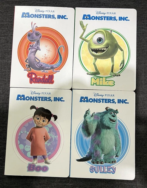 MONSTERS INC BOARD Book Lot Randall Mike Boo Sulley Random House RARE £ ...