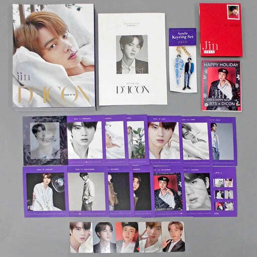 DICON VOL.10 BTS photo book with Korean supplement “BTS goes on!” JIN cover Ver. £32.47 ...