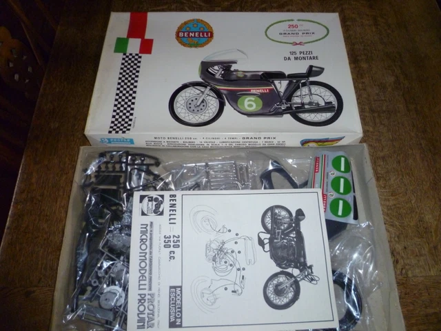 PROTAR MOTO BENELLI Grand Prix 250 Mod 103 Scale 1:9 Motorcycle MODEL ...