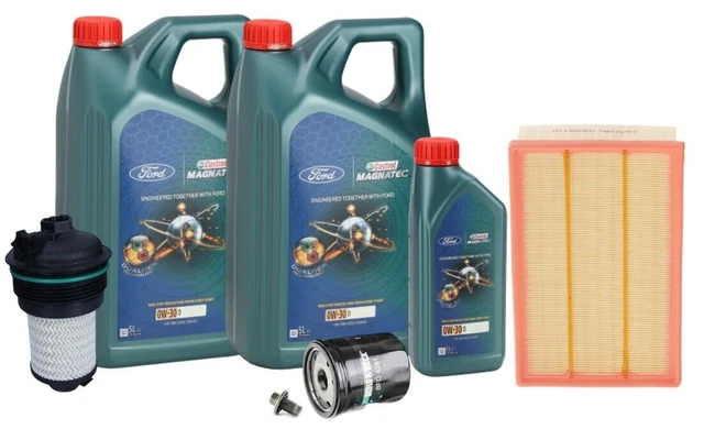 FORD TRANSIT MK8 2.0 EcoBlue Service Kit + 11LTR Genuine Castrol Oil ...