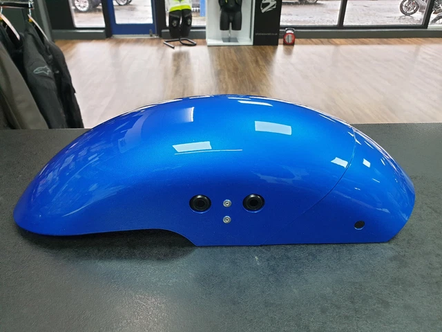 GENUINE KAWASAKI FRONT Fender Mudguard Er5 1997 - 2000 Metallic Sonic ...