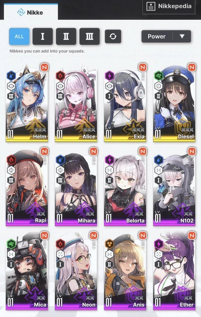 [GLOBAL] GODDESS OF VICTORY NIKKE 52 SSR Modernia Liter Harran Pepper ...