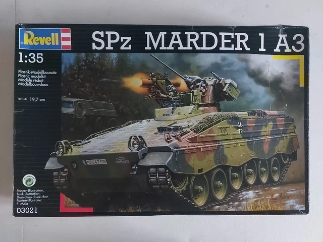 REVELL 1/35 #03021 SPz Marder 1 A3 Modell Tankbausatz EUR 43,78 ...