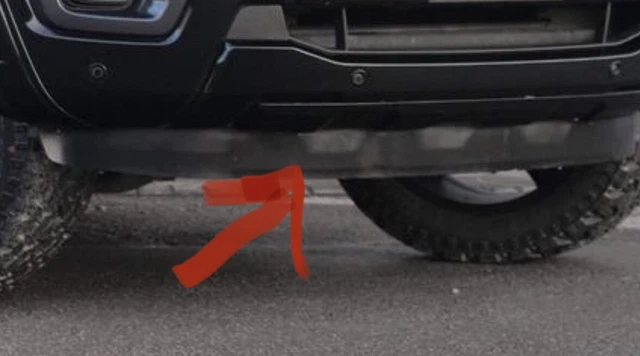 GENUINE OEM FORD Ranger T8 Front Lower Bumper Spoiler Trim/Lip £50.00 ...