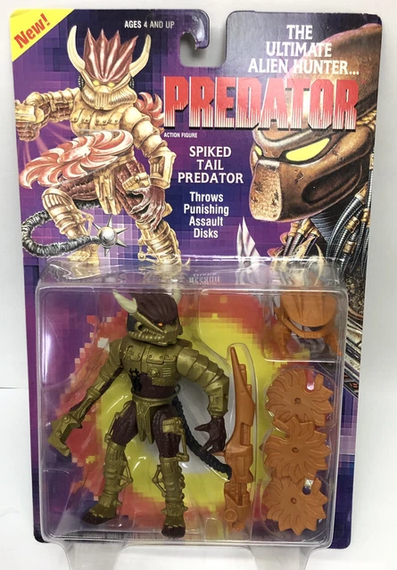 PREDATOR ACTION FIGURE Spiked Tail Predator Kenner Assault Disks £18.94 ...