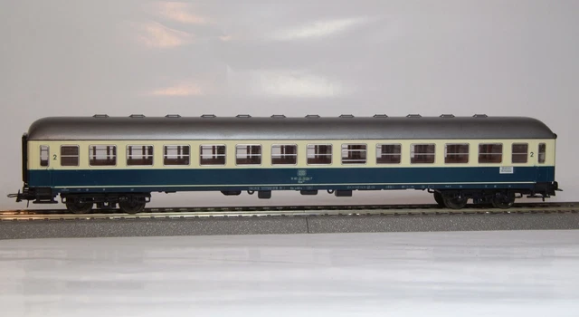 ROCO 44390 3-TLG. Konvolut Schnellzugwagen Bm234 blau/beige DB Ep. IV ...