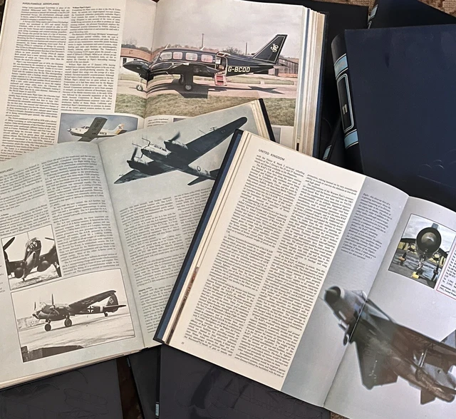 WINGS AVIATION AIRCRAFT Magazine Encyclopaedia Full Set 11 Binders ...