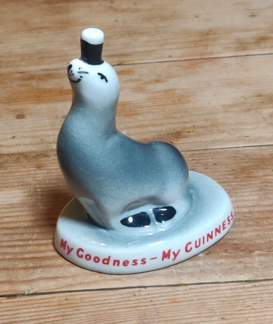 CARLTON WARE GUINNESS Figure - Sea Lion Seal - My Goodness £35.00 ...