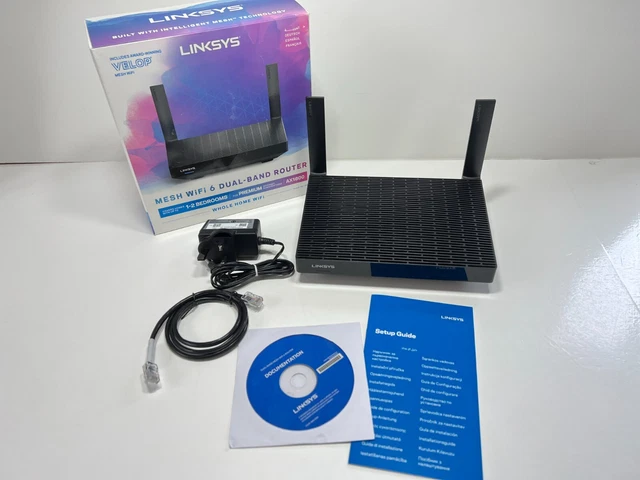 LINKSYS MR7350 DUAL Band Mesh WiFi 6 Router AX1800 Gaming Router with ...