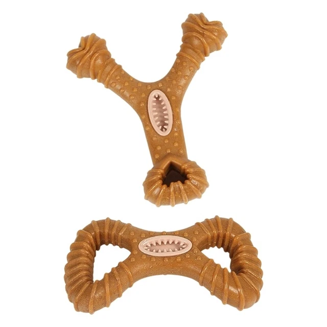 PET BONE CHEWING Toy For Encouraging Curiosity Teething with Treats ...