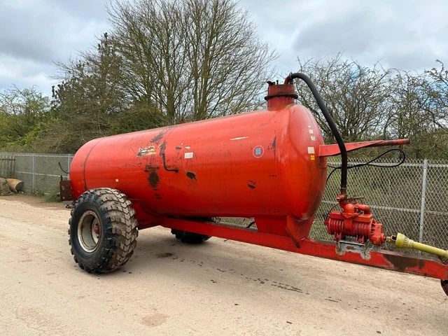 HILLAM SLURRY VACUUM tanker 1750 gallon, tractor trailer, dust ...