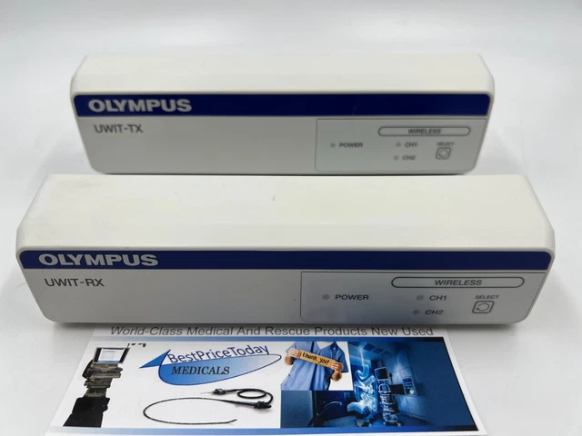 OLYMPUS WIRELESS TRANSMITTER and Receiver UWIT-TX UWIT-RX £499.00 ...