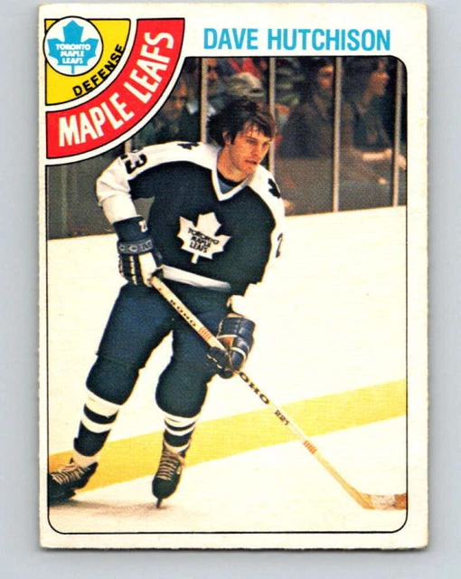 1978-79 O-PEE-CHEE #289 Dave Hutchison Toronto Maple Leafs V24924 EUR 1 ...