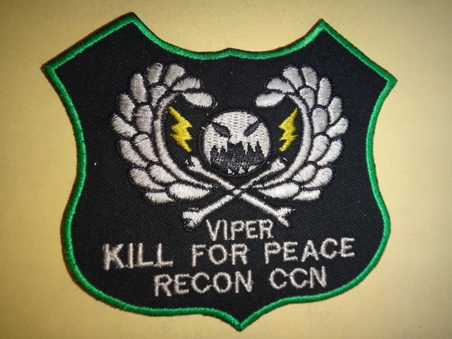 VIETNAM WAR PATCH US 5th Special Forces Group MACV-SOG RT VIPER RECON CCN £11.63 - PicClick UK