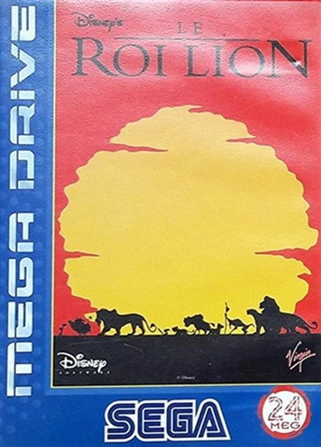DISNEY'S THE LION King - Sega Mega Drive Action Adventure Video Game ...