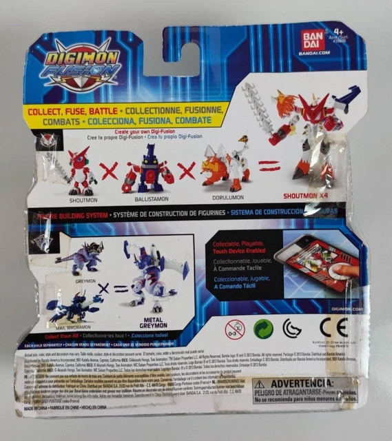 DIGIMON BALLISTAMON DIGI-FUSION Bandai Nuovo Sigillato Fuse Action ...