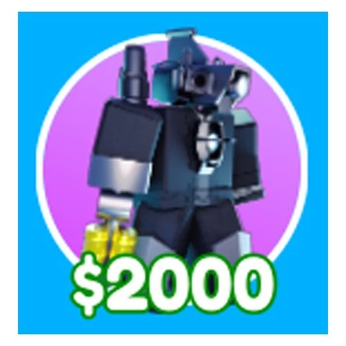 ROBLOX TOILET TOWER Defense TTD - Toxic Upgraded Titan Cameraman ...