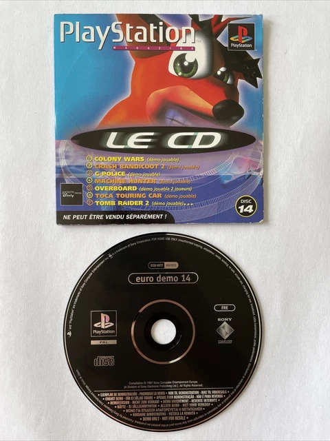 SONY PLAYSTATION 1 PS1 CD DEMO 14 Crash Bandicoot EUR 9,90 - PicClick FR