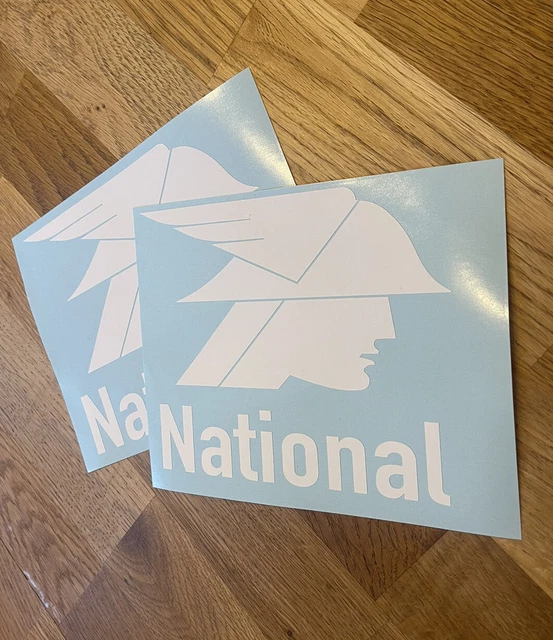 NATIONAL STICKER DECAL 2 Gallon Petrol Oil Fuel Can Automobilia ...